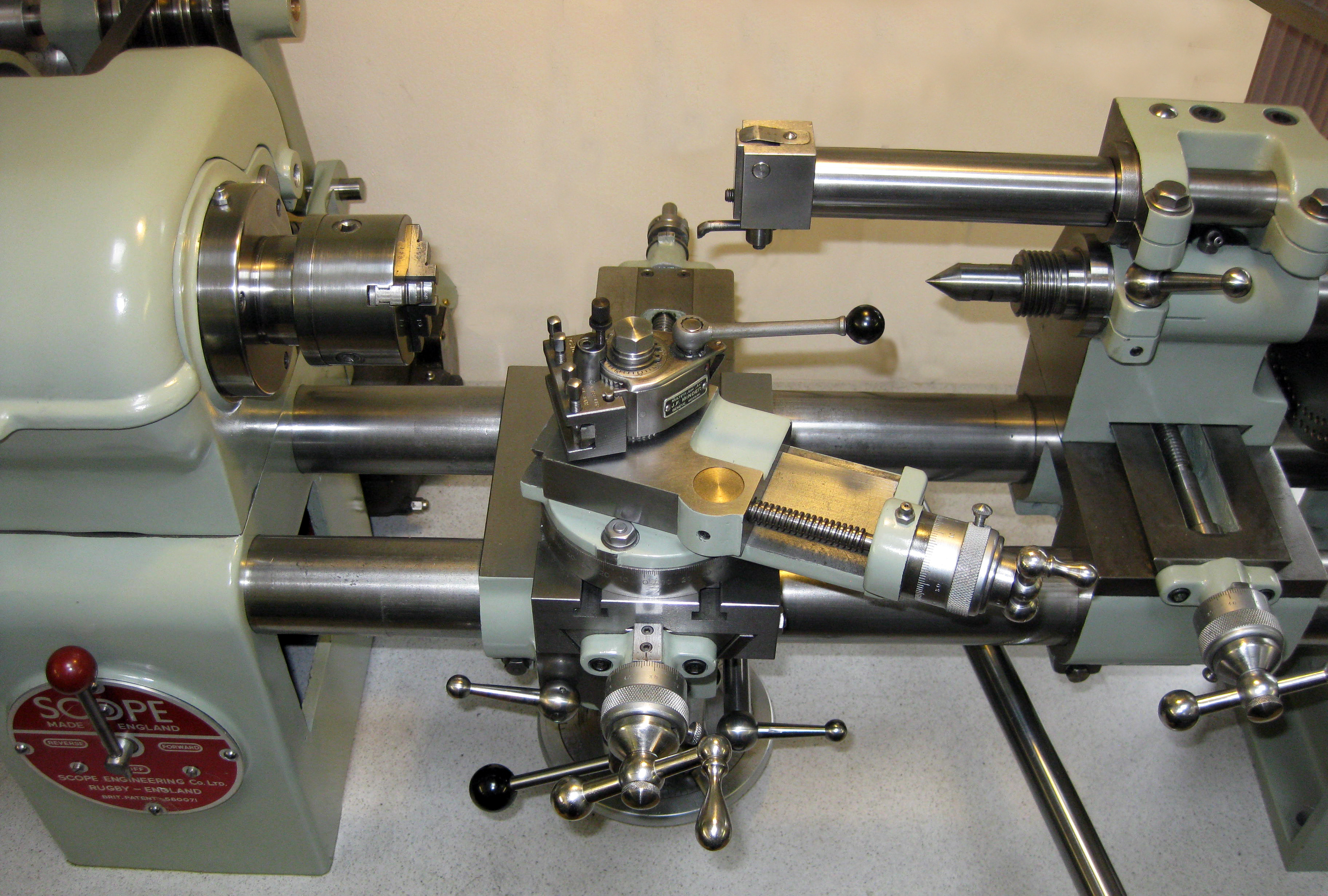 Scope lathe restoration