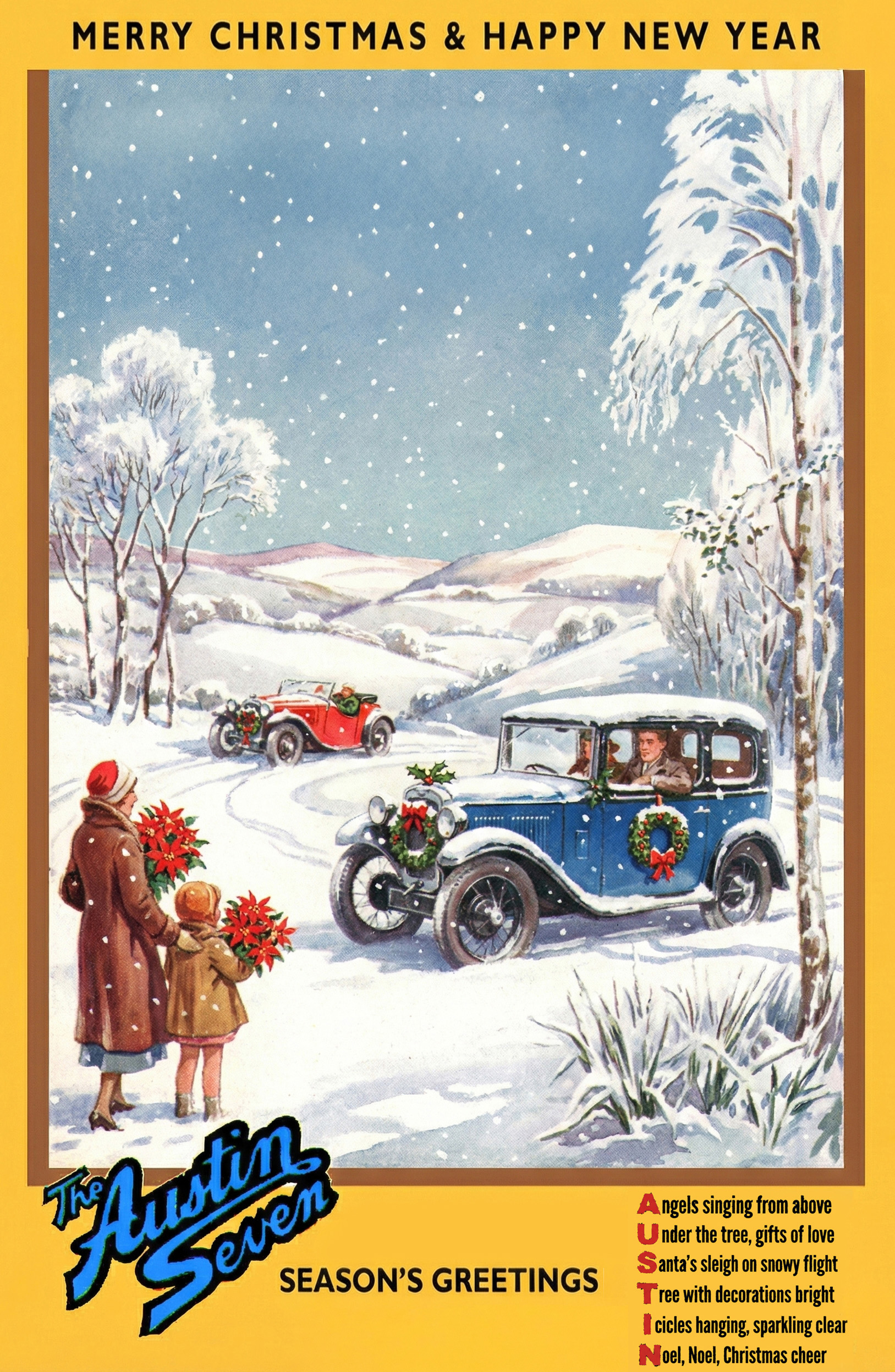 Austin Seven Christmas Cards Page 4