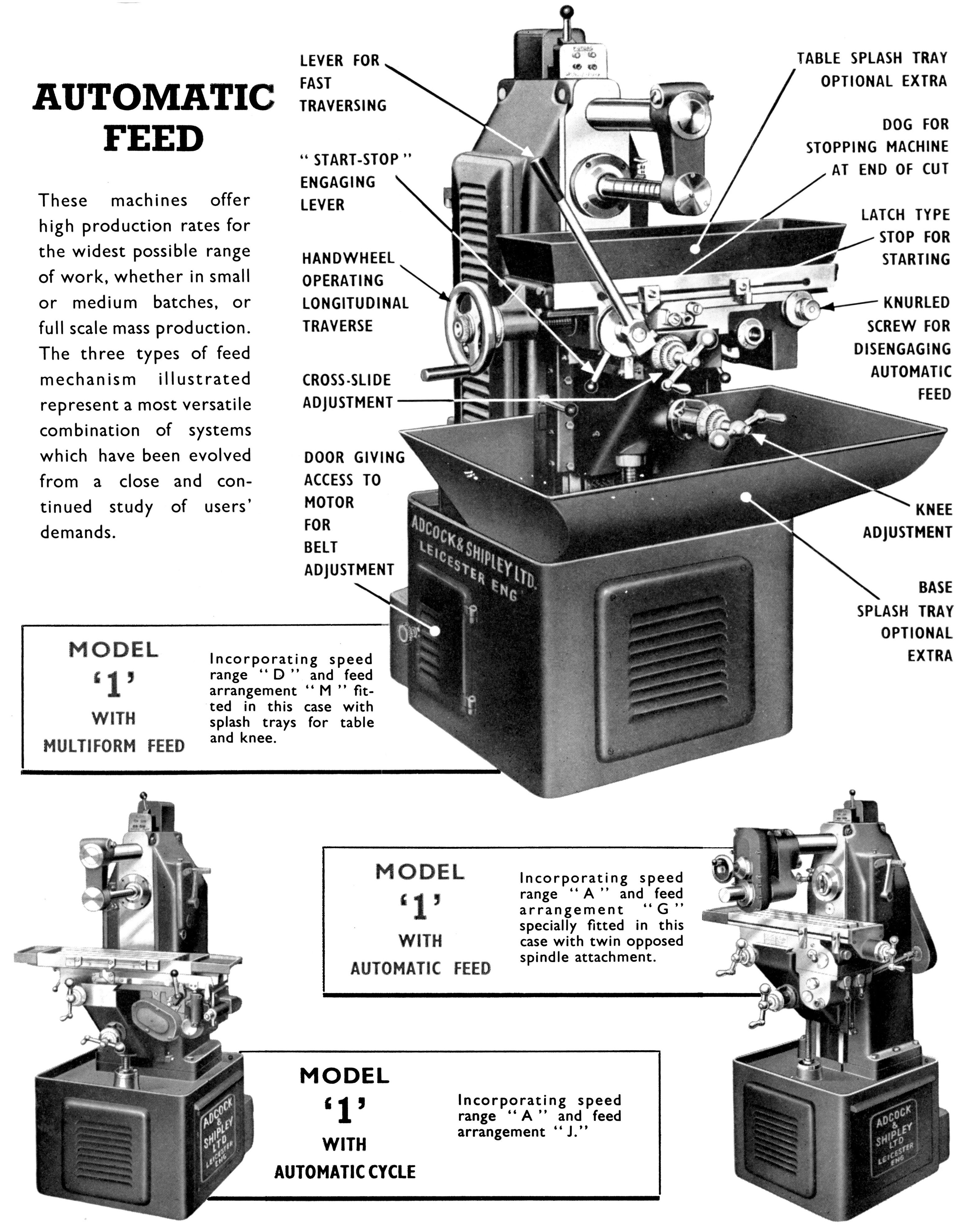 Adcock & Shipley Model 1 Miller