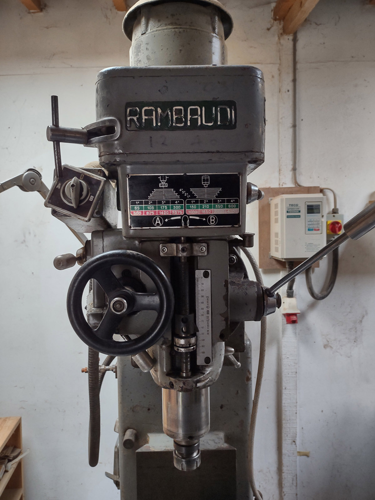 For Sale: Rambaudi Ram Head Vertical Milling Machine