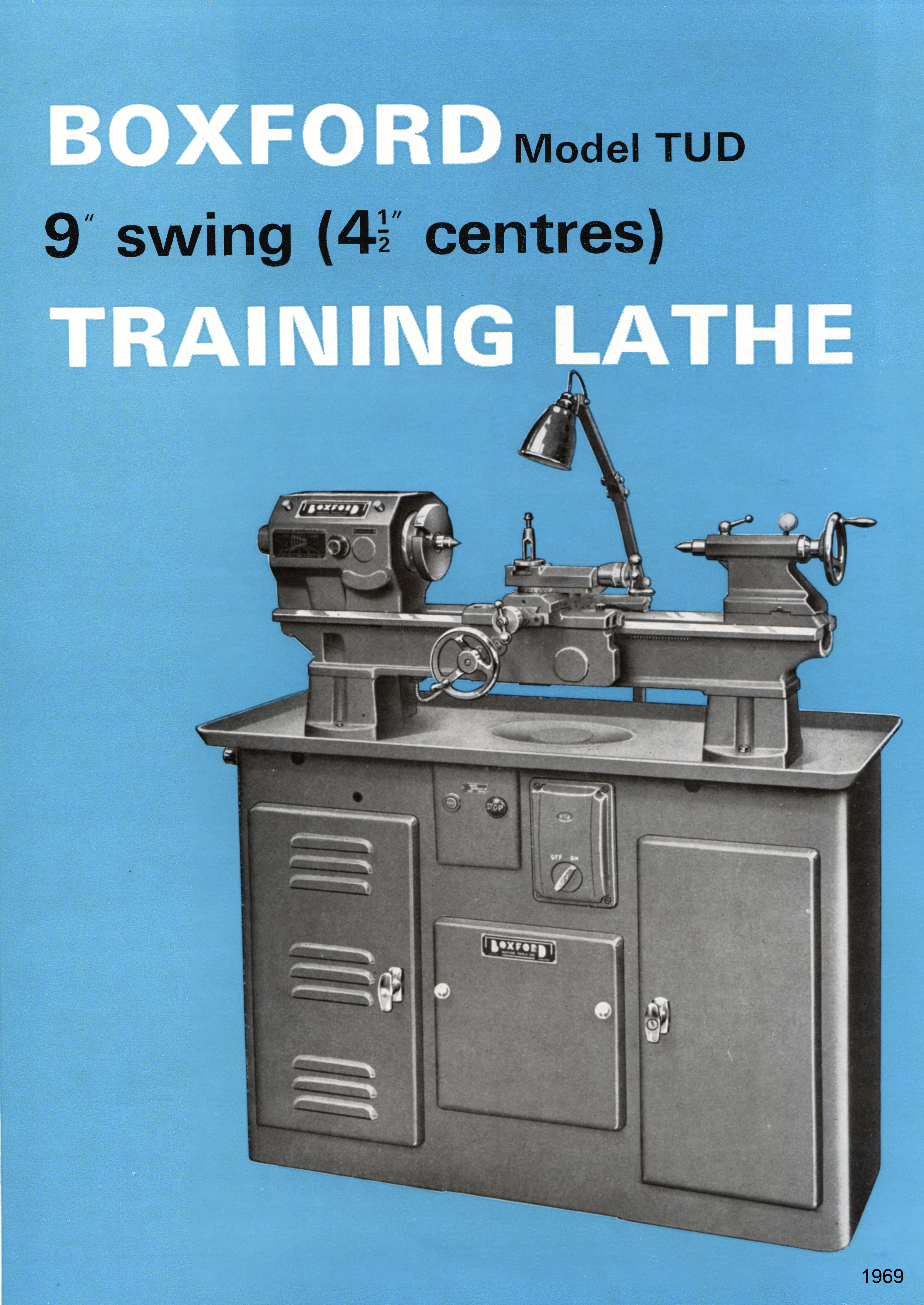 Boxford Lathes: Sales Catalogue Covers