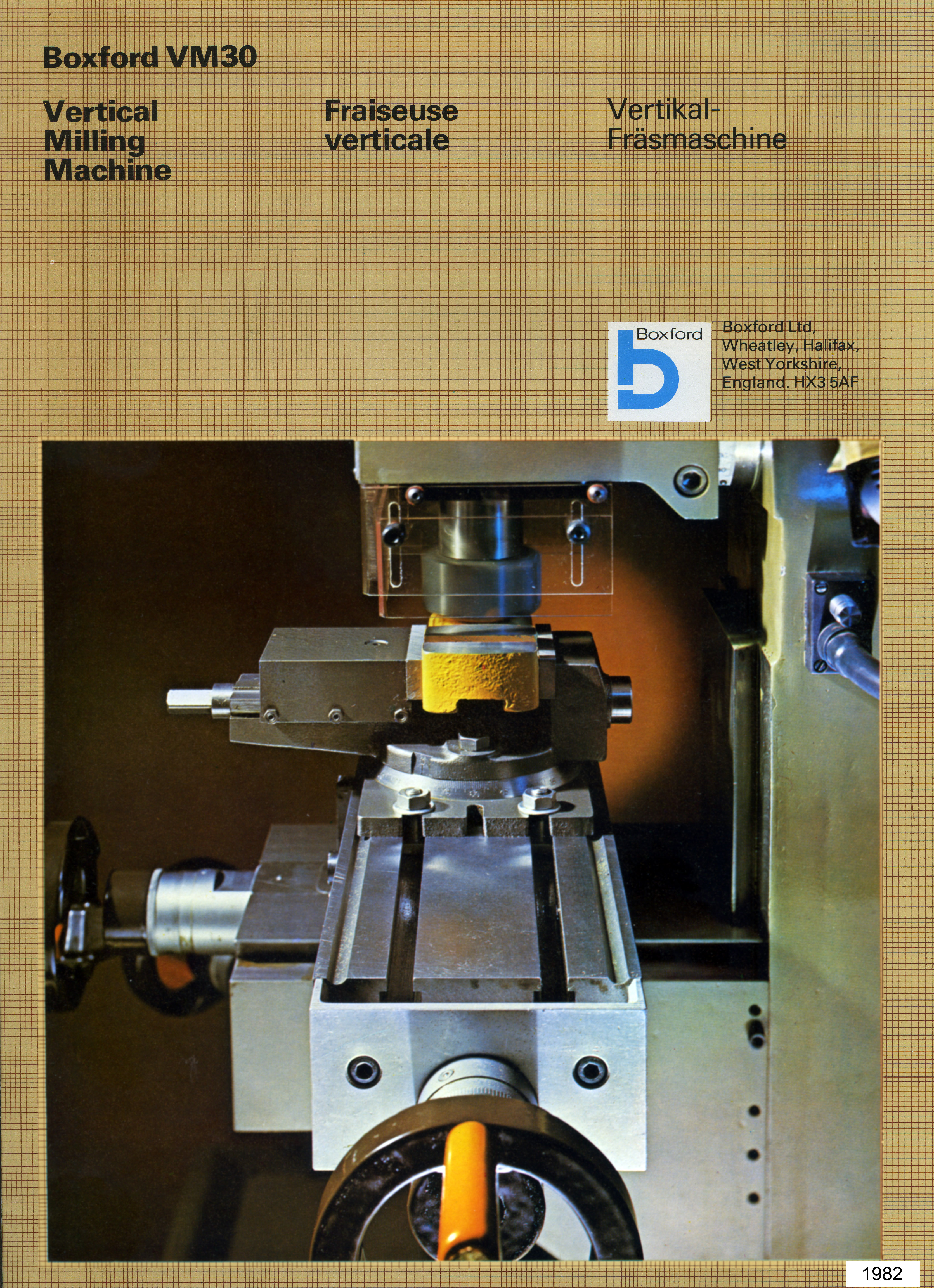 Boxford Lathes: Sales Catalogue Covers