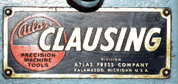 Clausing/Atlas twin-wheel grinder