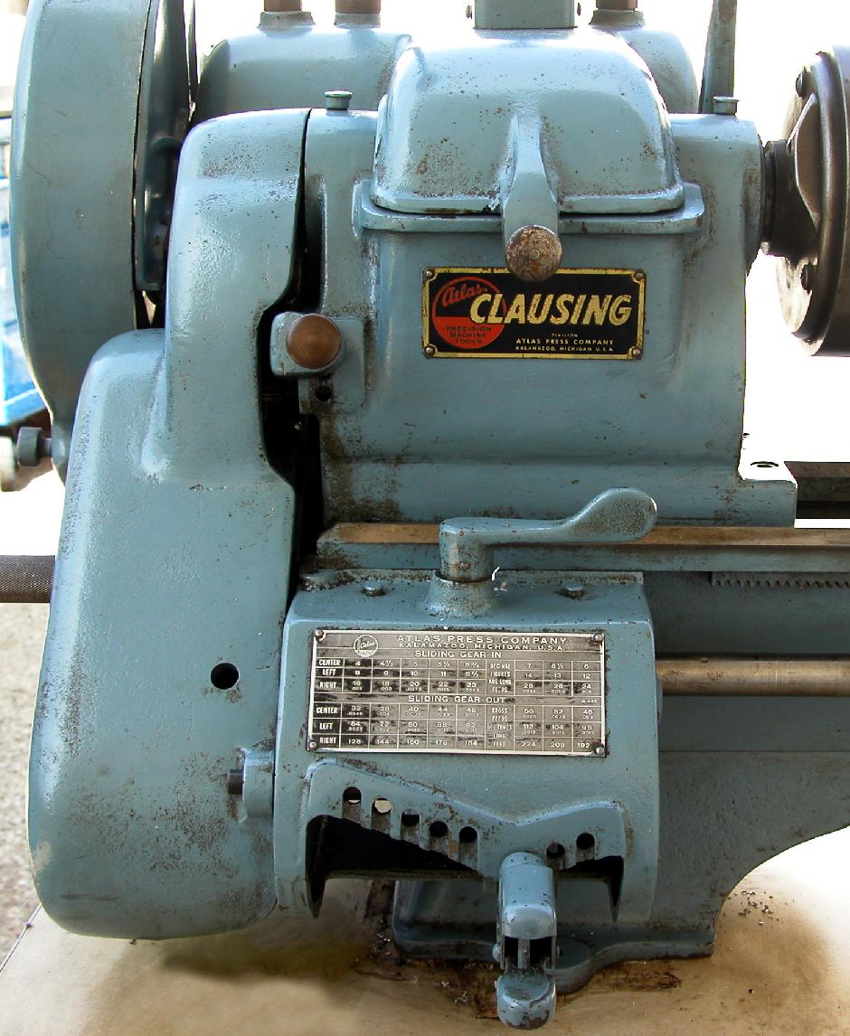 Clausing/Atlas twin-wheel grinder