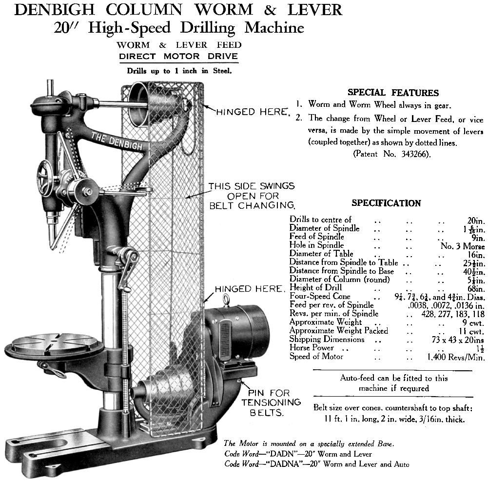Denbigh Drills 1950s/60s