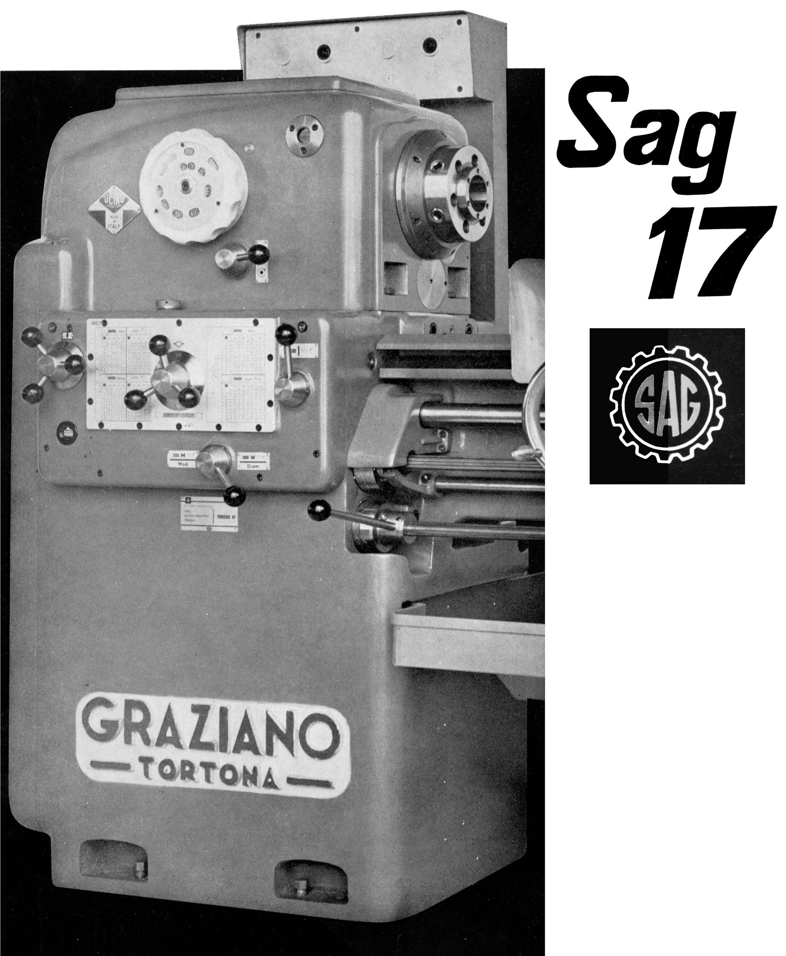 Graziano SAG 17 Lathe