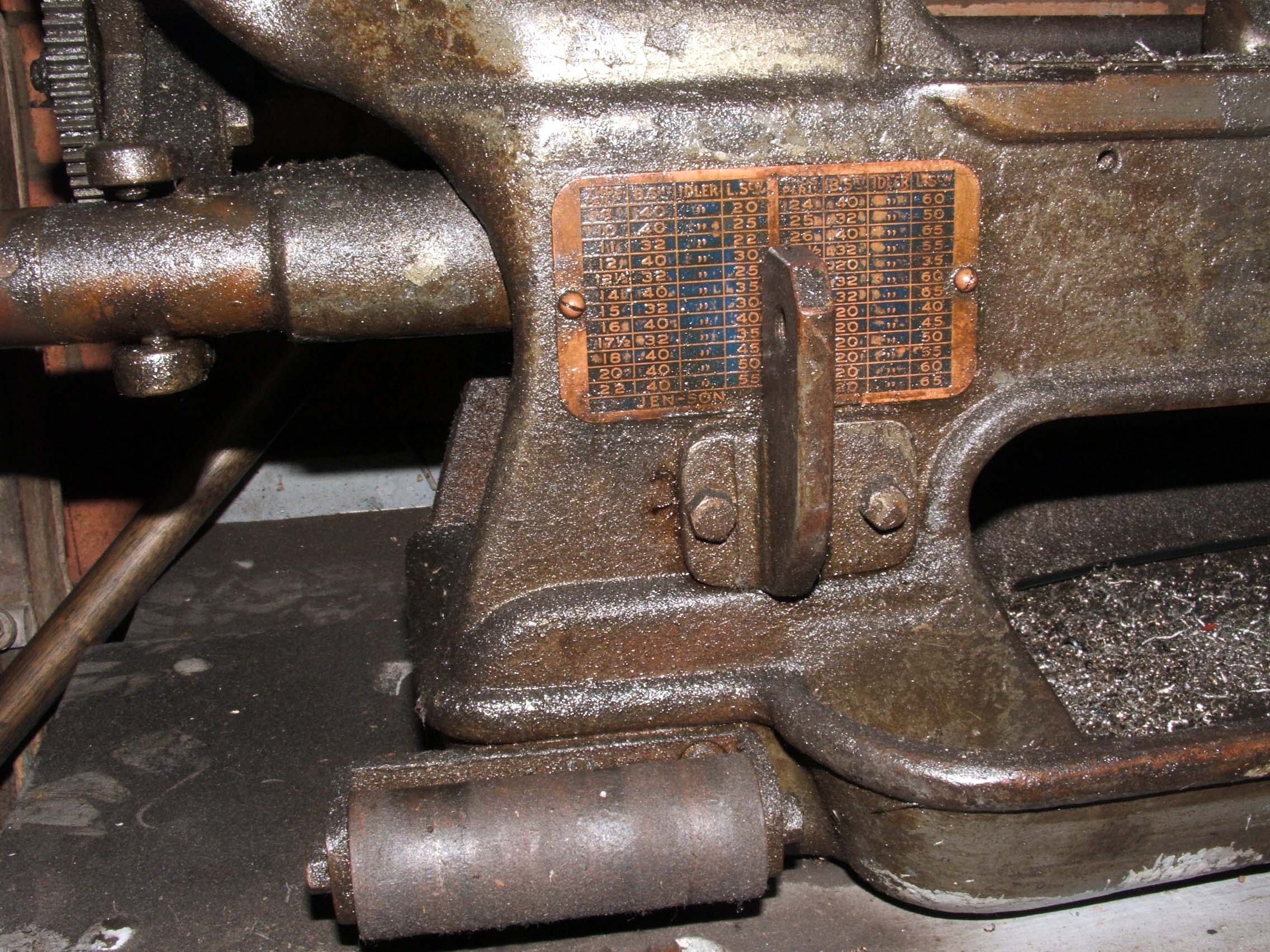 JEN-SON Lathe - Page 2