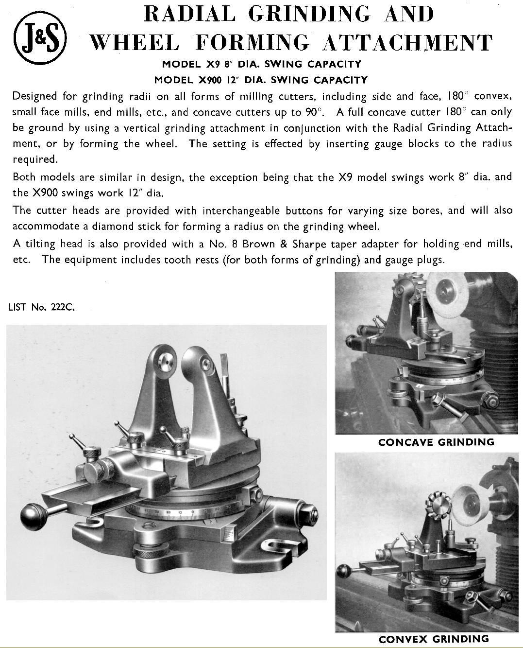Jones & Shipman Precision Attachments 2
