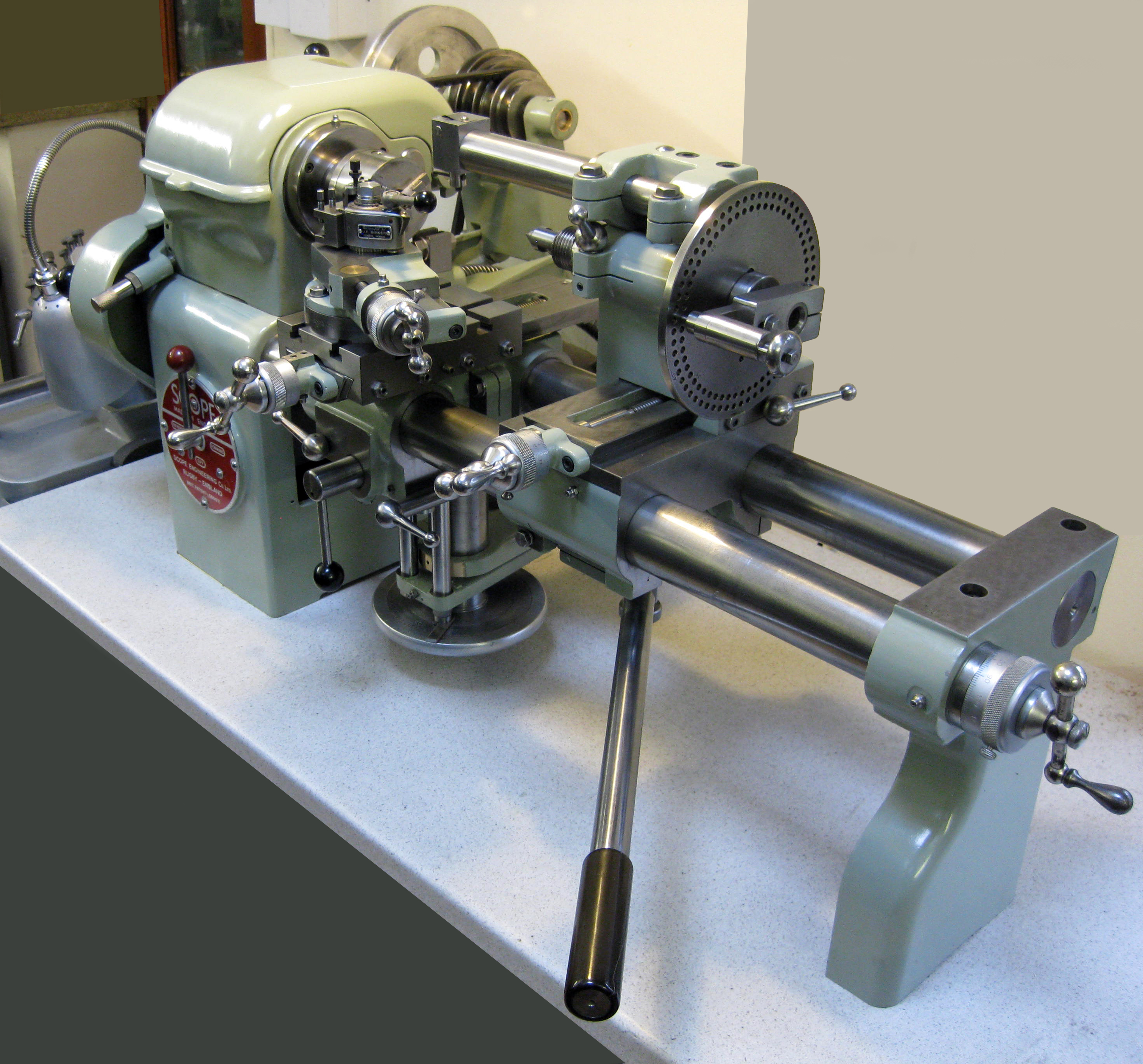 Scope lathe restoration