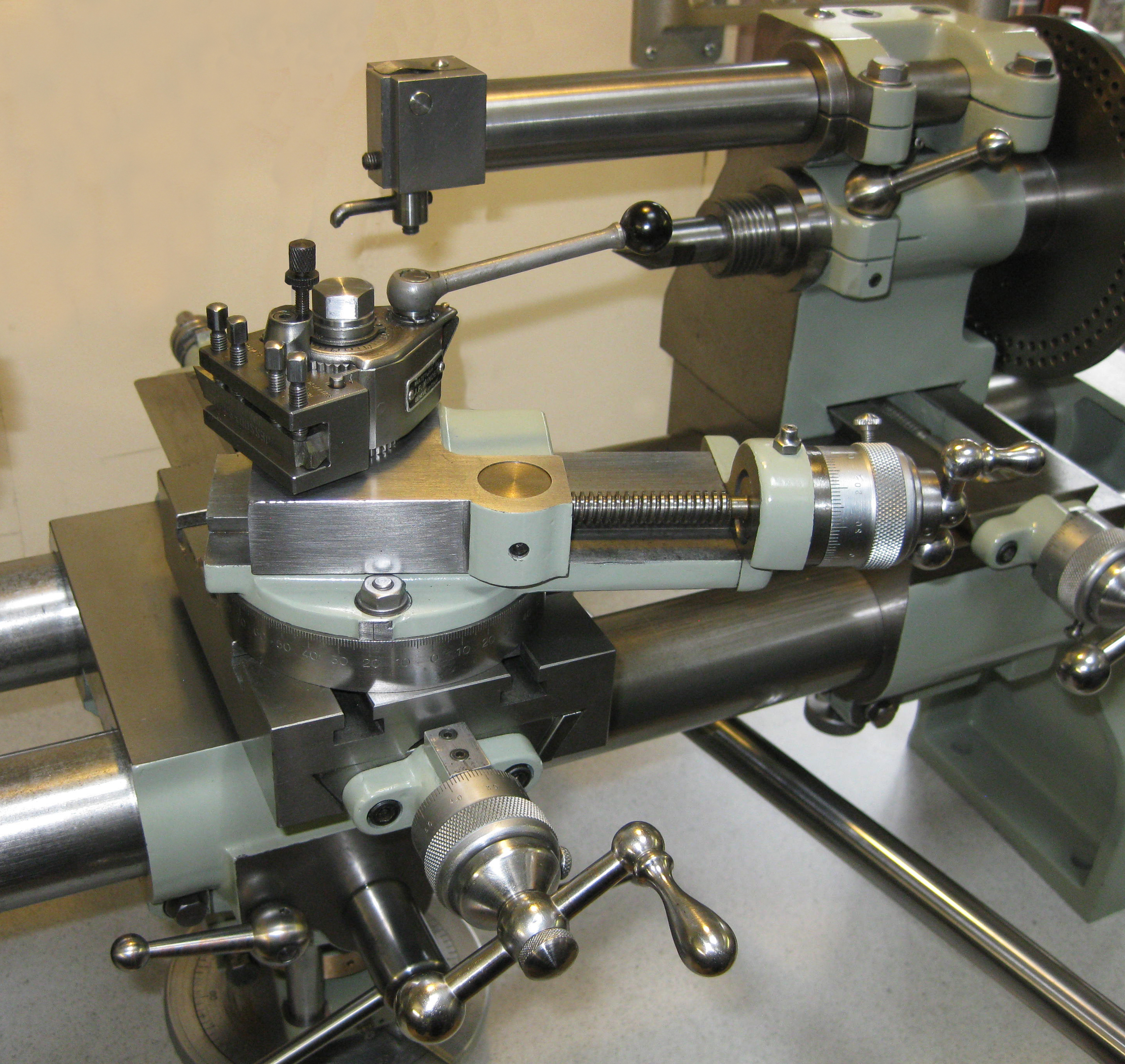 Scope lathe restoration