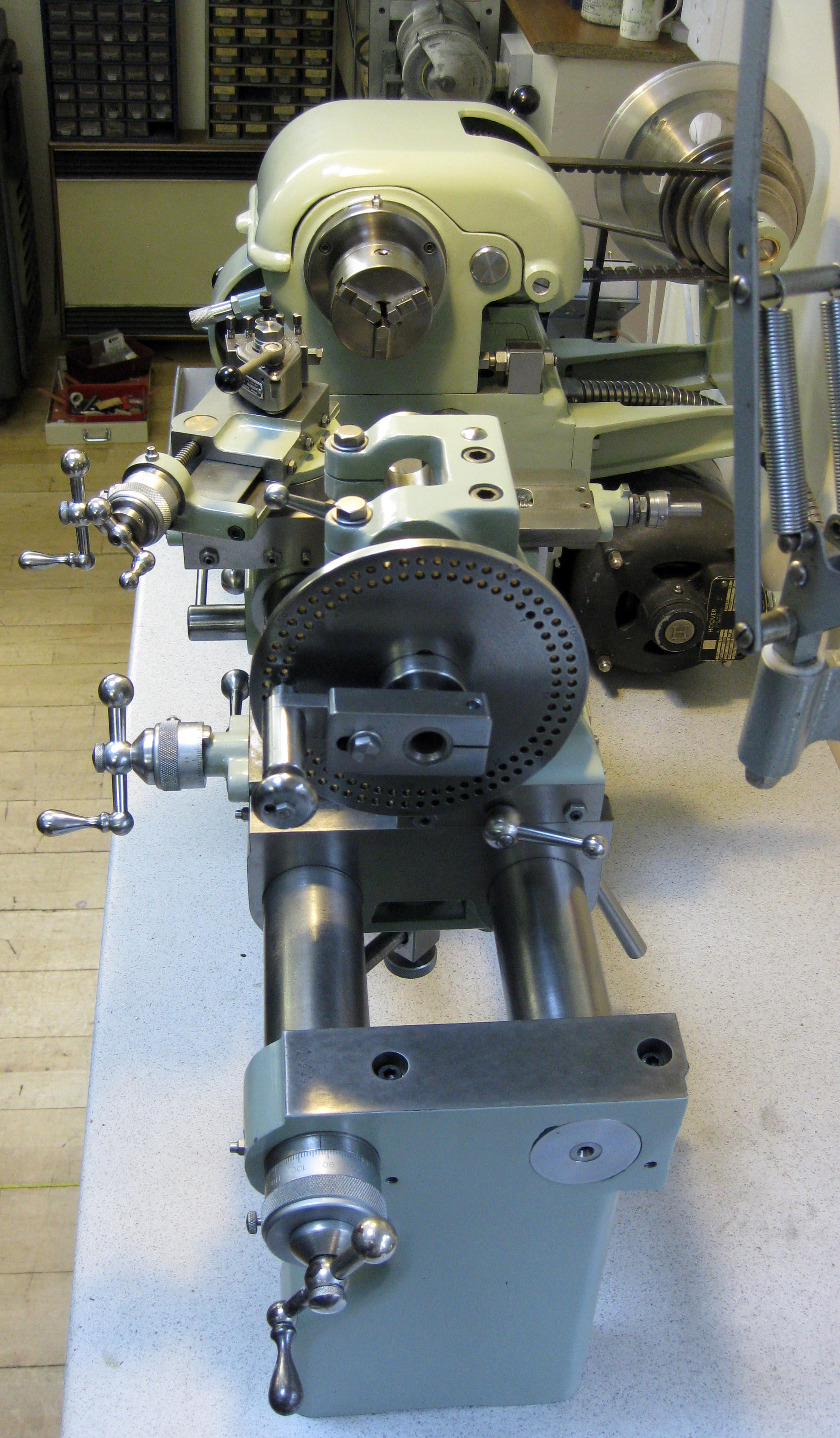 Scope lathe restoration