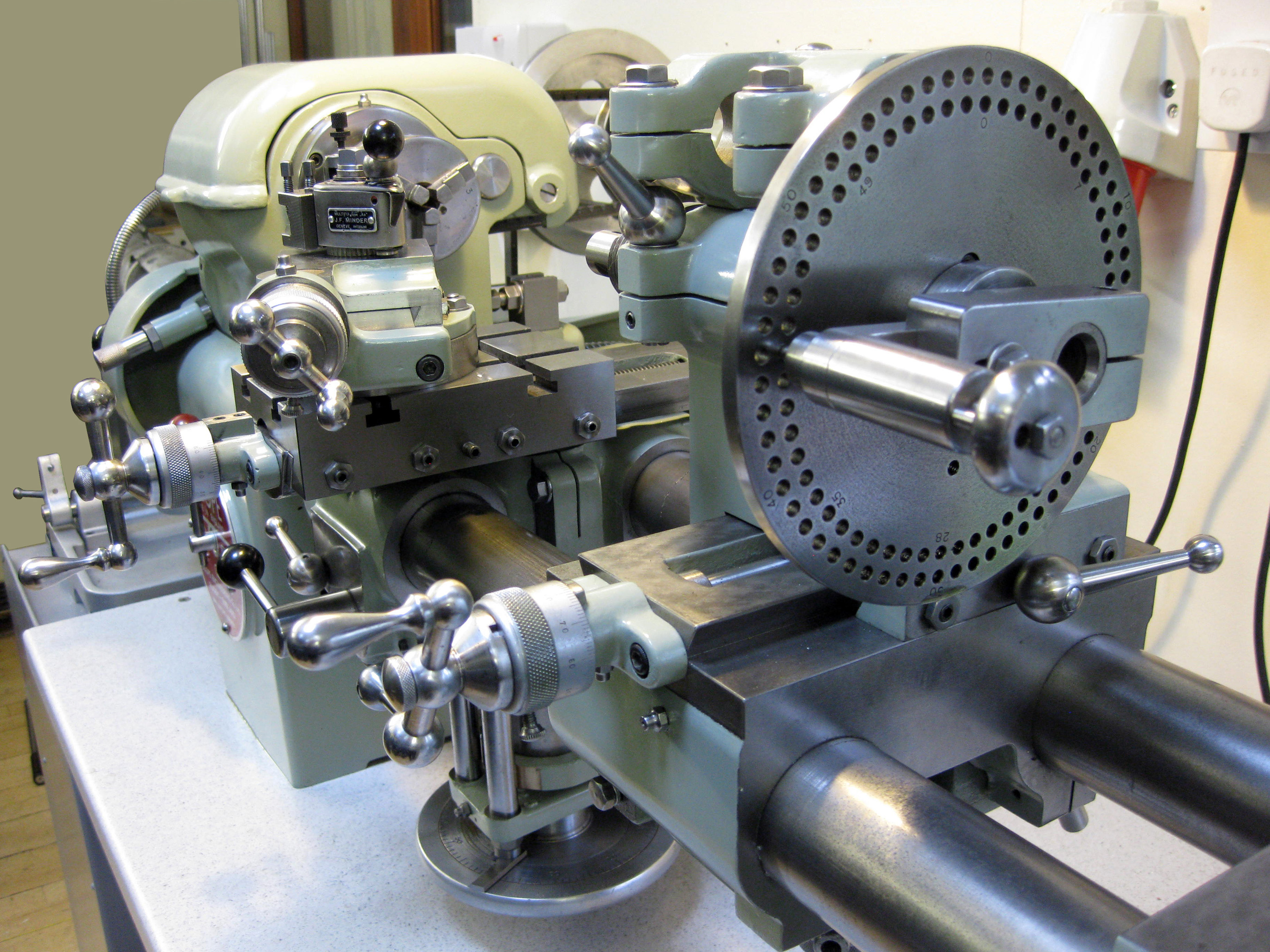 Scope lathe restoration