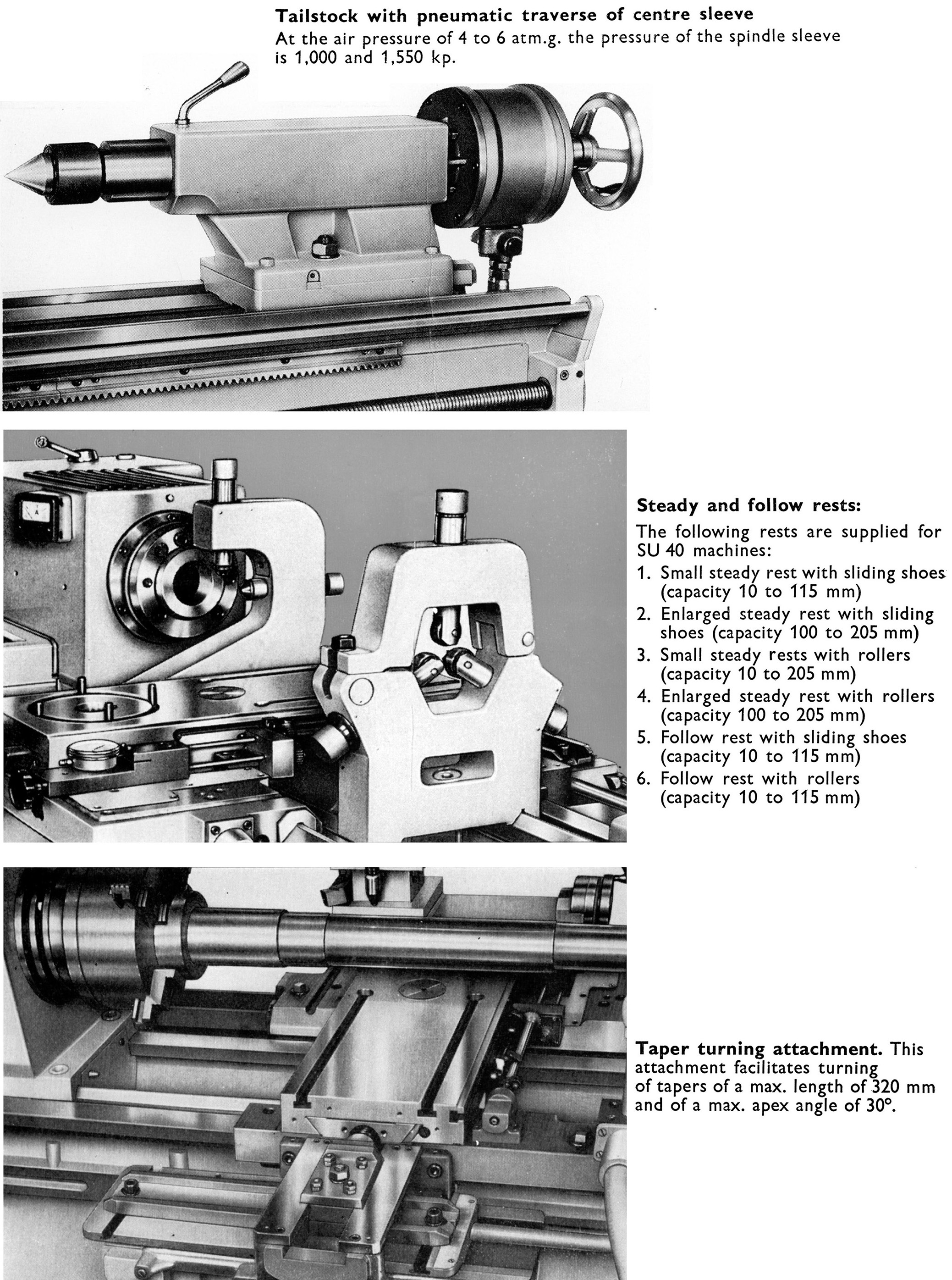 TOS SU-40 Lathe