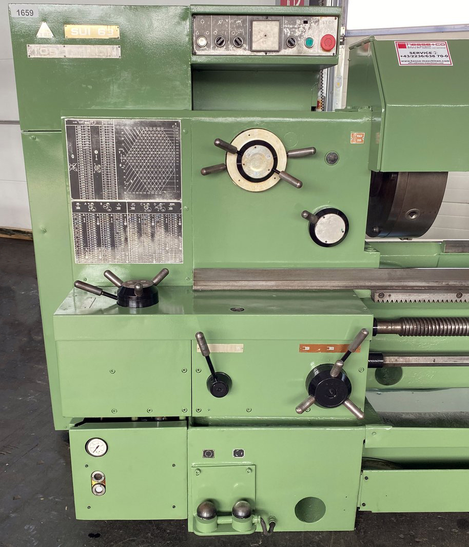 TOS SUI63 and SUI80 Lathes