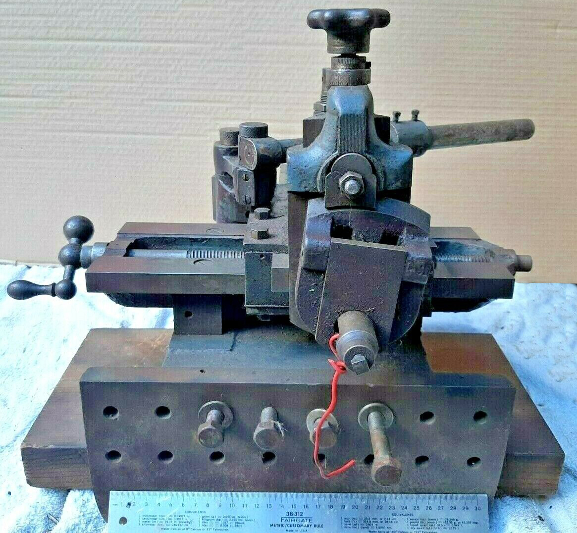 Unknown Hand-operated Shaper Page No. 165